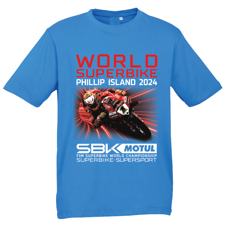 Kids Poster Tee [cya] – SUPERBIKE WORLD CHAMPIONSHIP